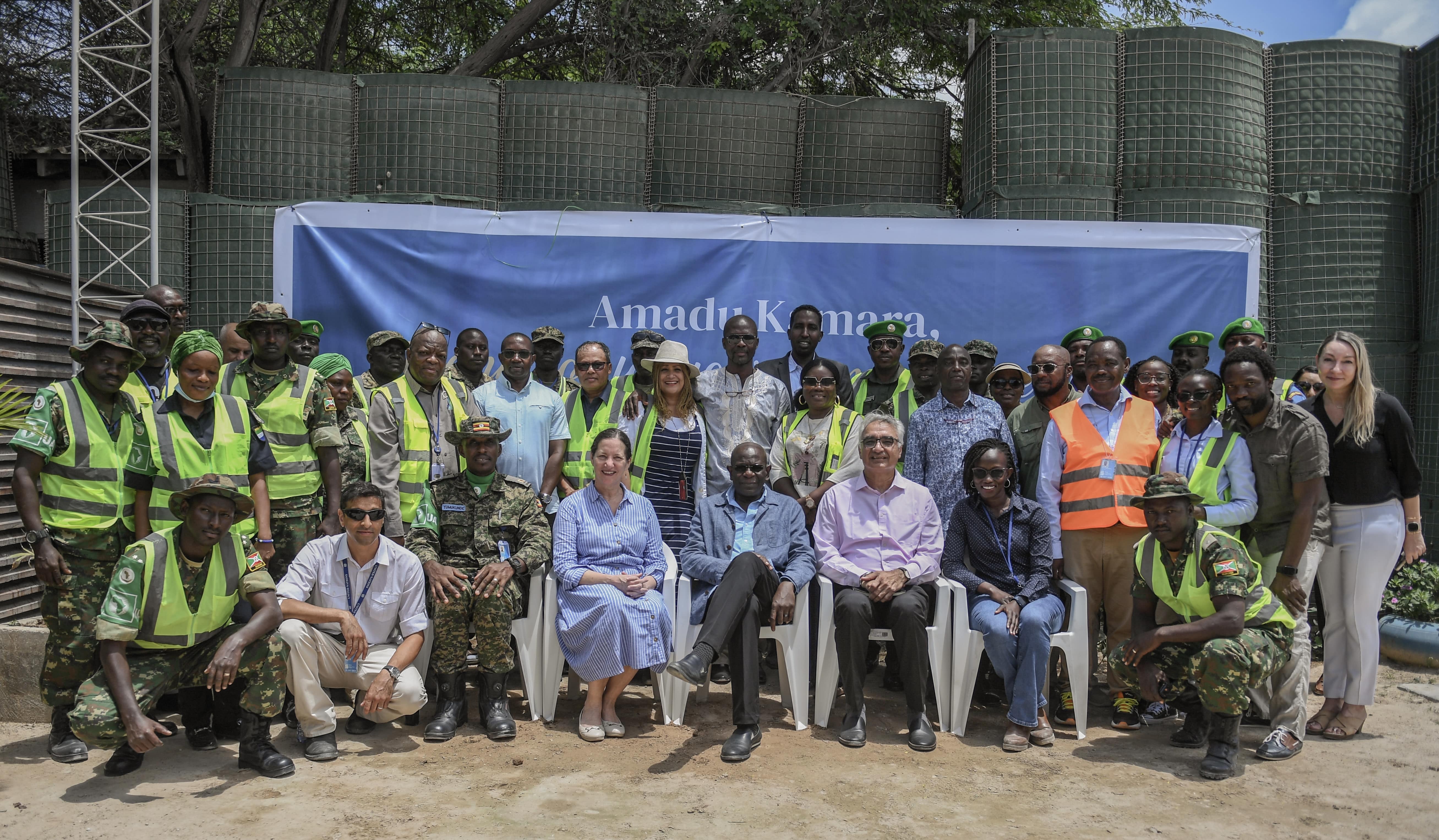 In Pictures: UNSOS Director Amadu Kamara bids farewell as he proceeds ...